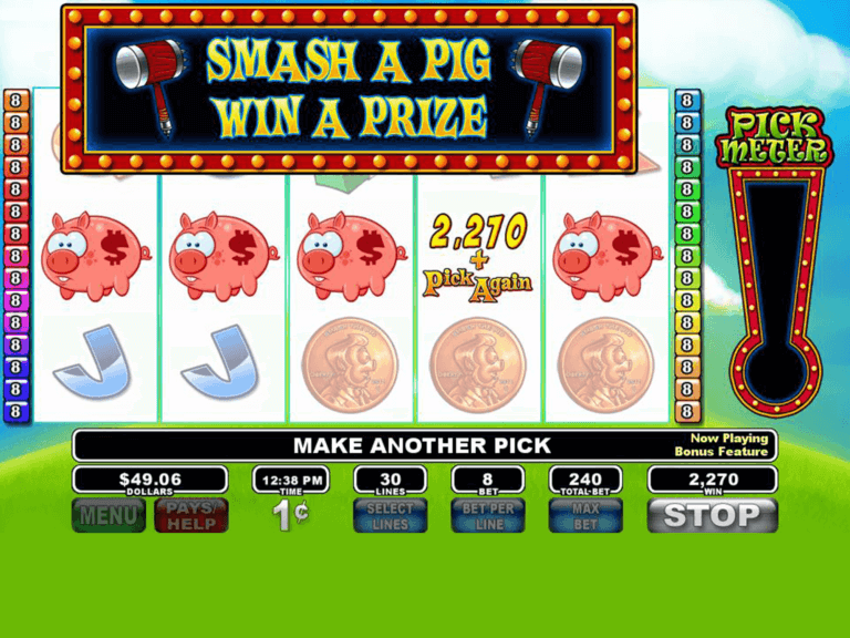 Smash the Pig! – Video Lottery | Video Poker, Line Games and More
