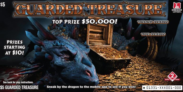Guarded Treasure – Lottery Scratch Tickets | Oregon Lottery