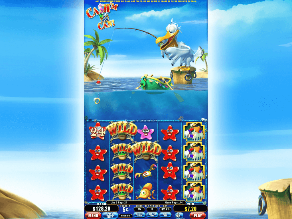 Cash 'M if You Can – Video Lottery | Video Poker, Line Games and More