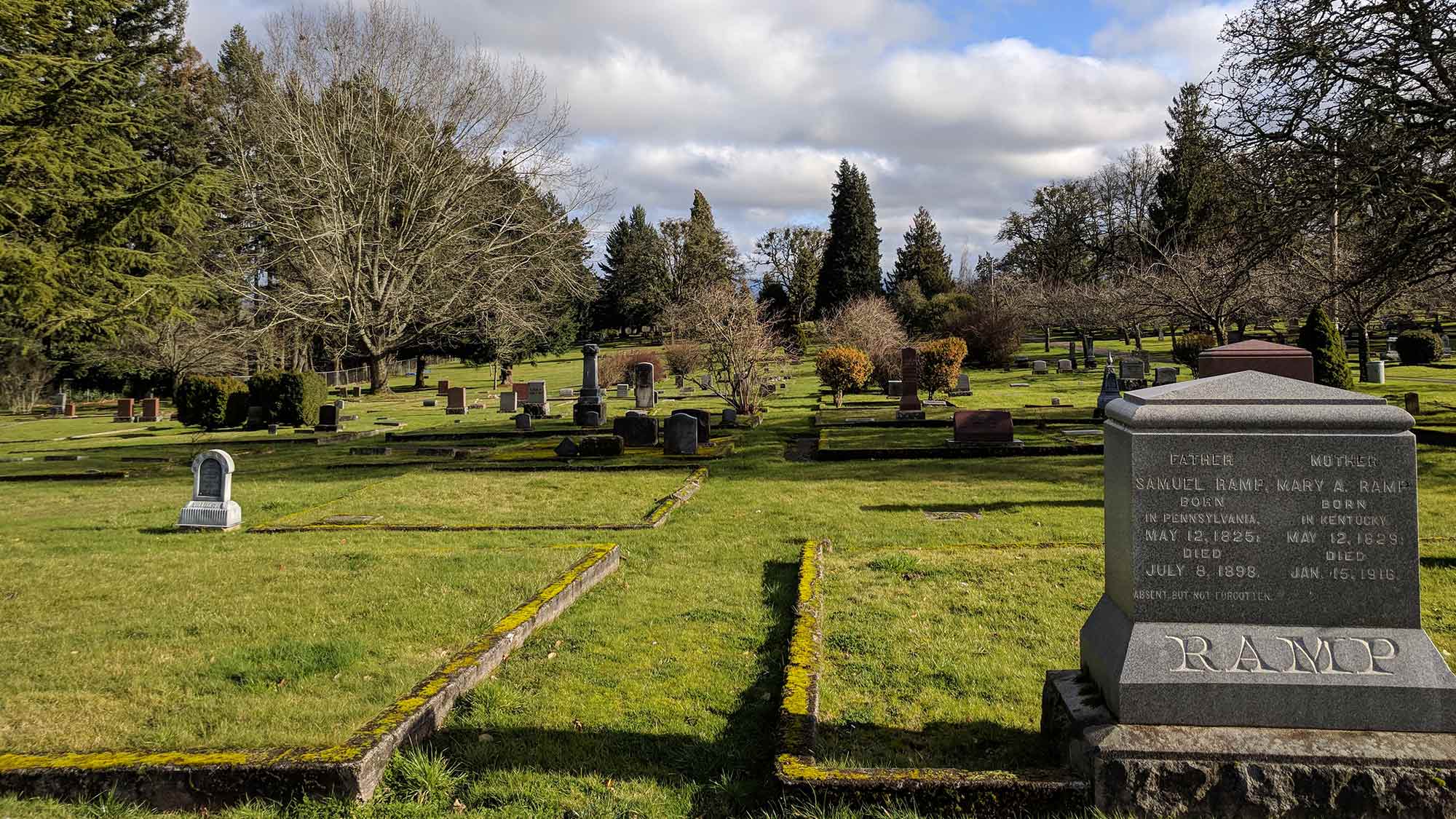 Eugene Pioneer Cemetery - Lane County | Oregon Lottery