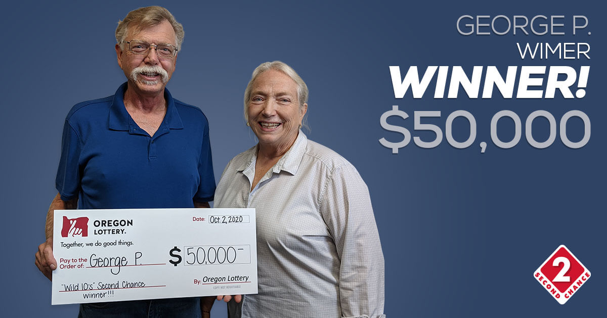 George P. - Wimer Scratch-it 2nd Chance Winner | Oregon Lottery