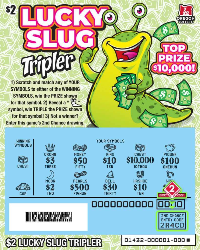 Lucky Slug Tripler – Lottery Scratch Tickets | Oregon Lottery