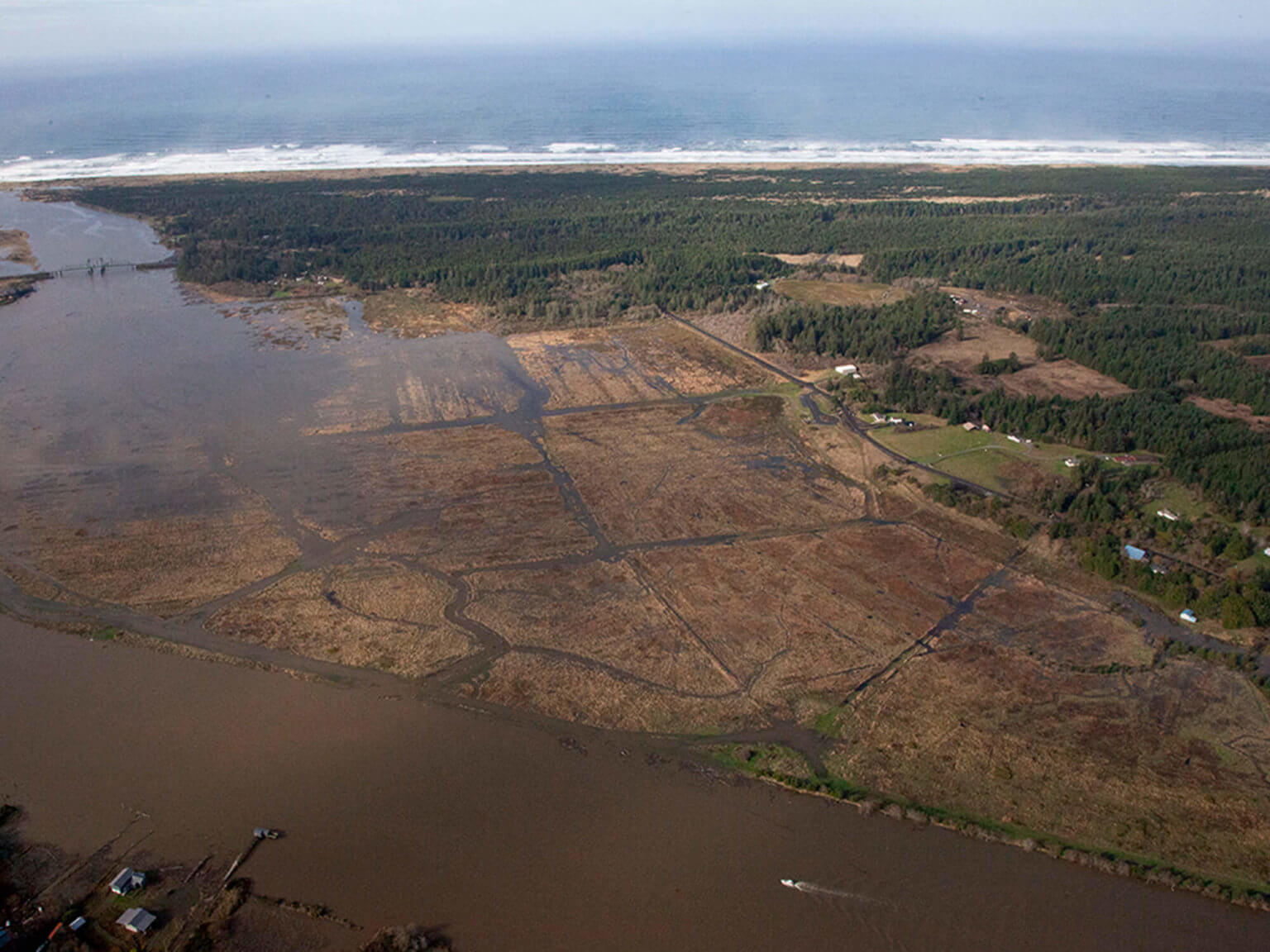 Ni-les’tun Tidal Wetland Restoration - Coos County | Oregon Lottery