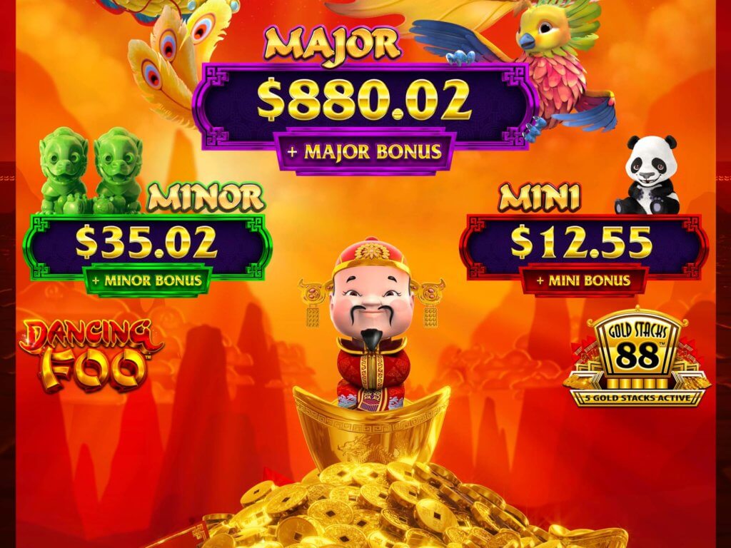 Dancing Foo – Video Lottery | Video Poker, Line Games and More