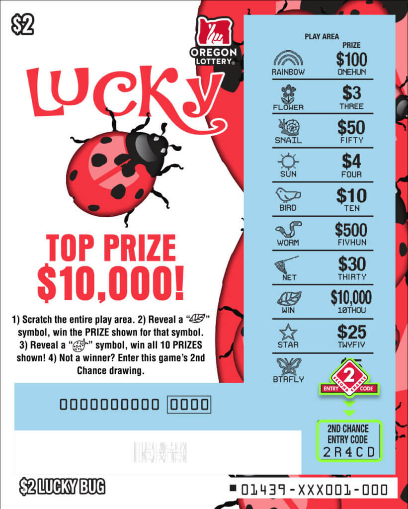 Lucky Bug – Lottery Scratch Tickets | Oregon Lottery