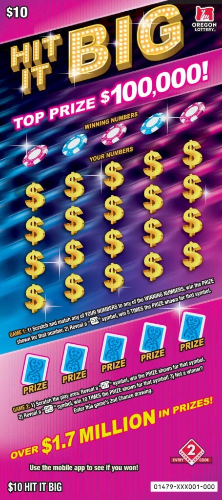 Hit It Big - Lottery Scratch Tickets | Oregon Lottery