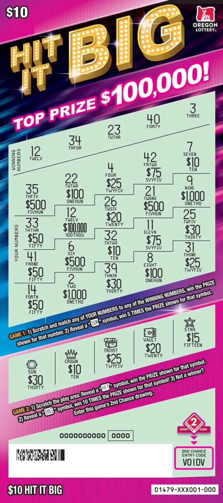 Hit It Big - Lottery Scratch Tickets | Oregon Lottery