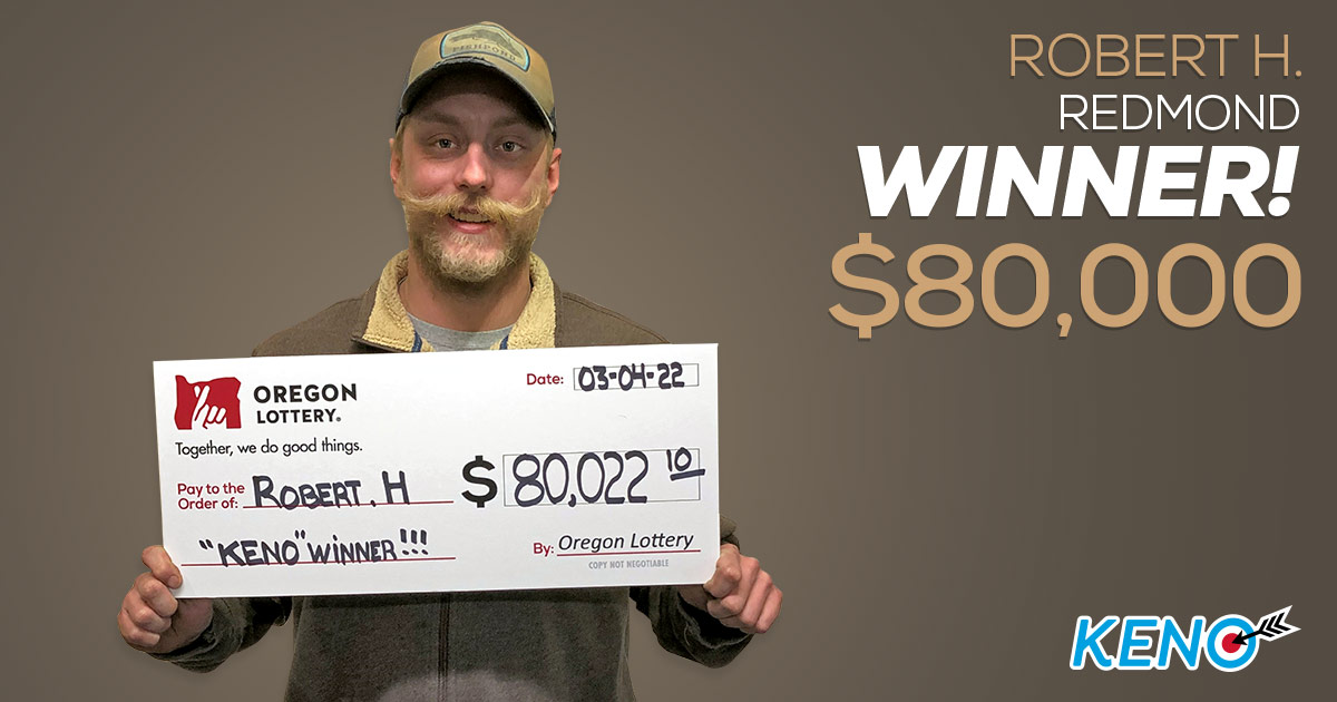 Robert “Bobby” H, Redmond Keno Winner | Oregon Lottery