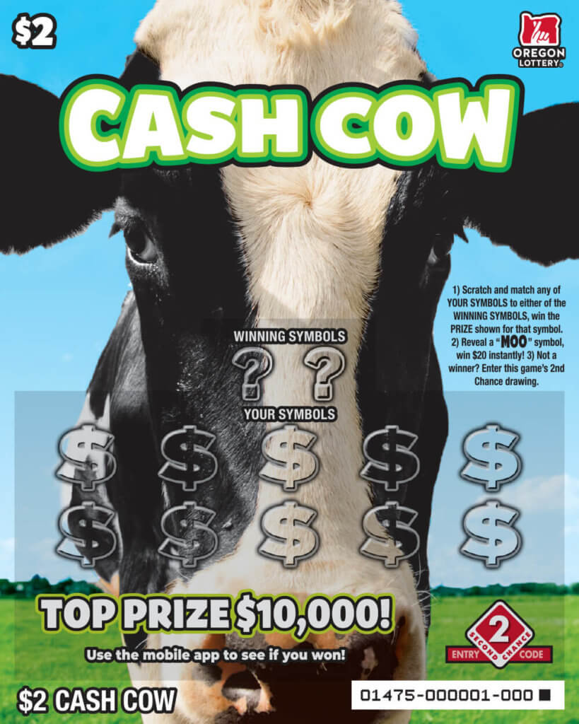 Cash Cow - Lottery Scratch Tickets | Oregon Lottery