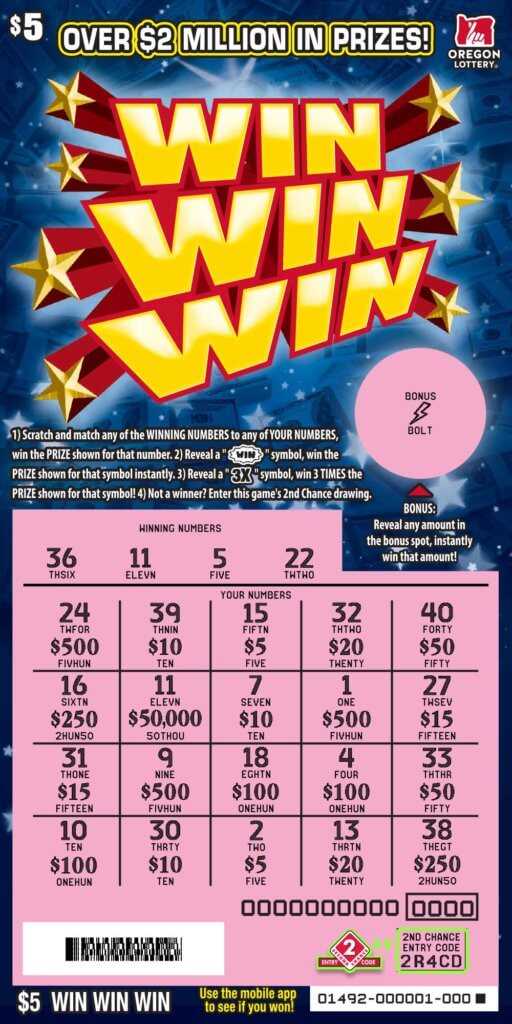 Win Win Win – Lottery Scratch Tickets | Oregon Lottery