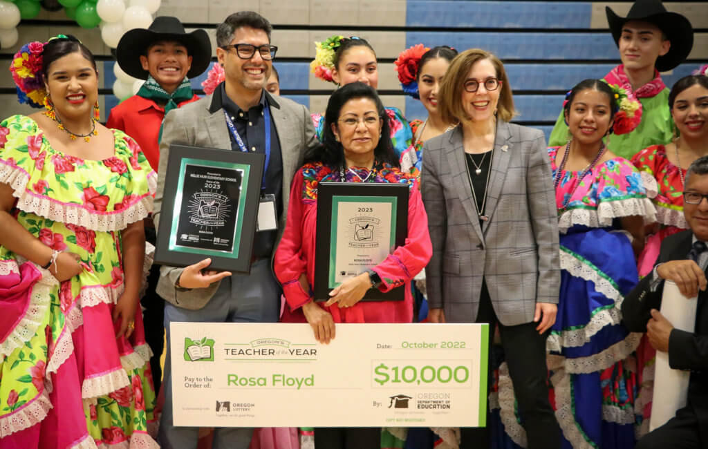 2023 Teacher of the Year - Oregon Lottery