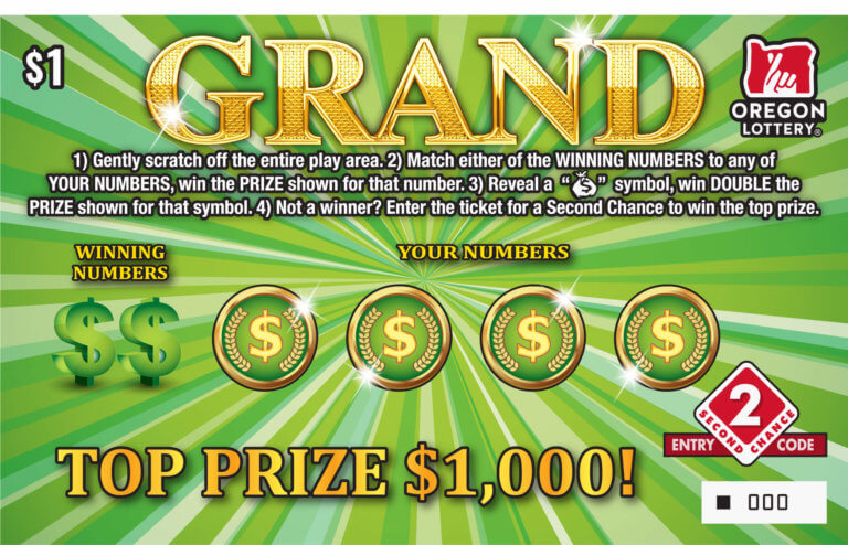 Grand - Lottery Scratch Tickets | Oregon Lottery
