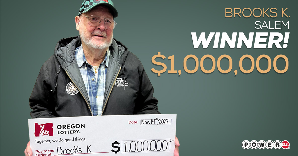 Salem Man wins $1 Million in Powerball Run-up | Oregon Lottery