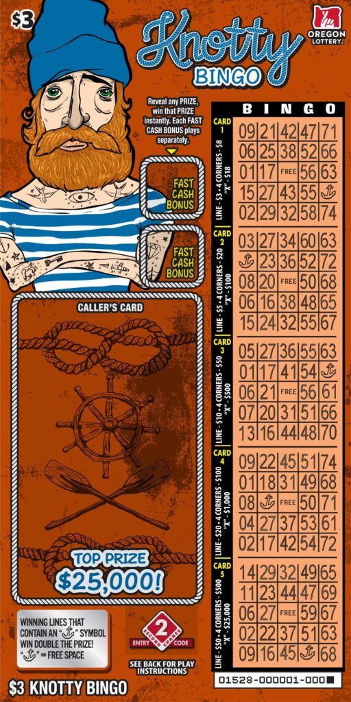 Knotty Bingo - Lottery Scratch Tickets | Oregon Lottery