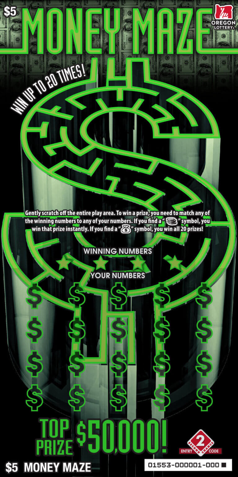 Money Maze - Lottery Scratch Tickets | Oregon Lottery
