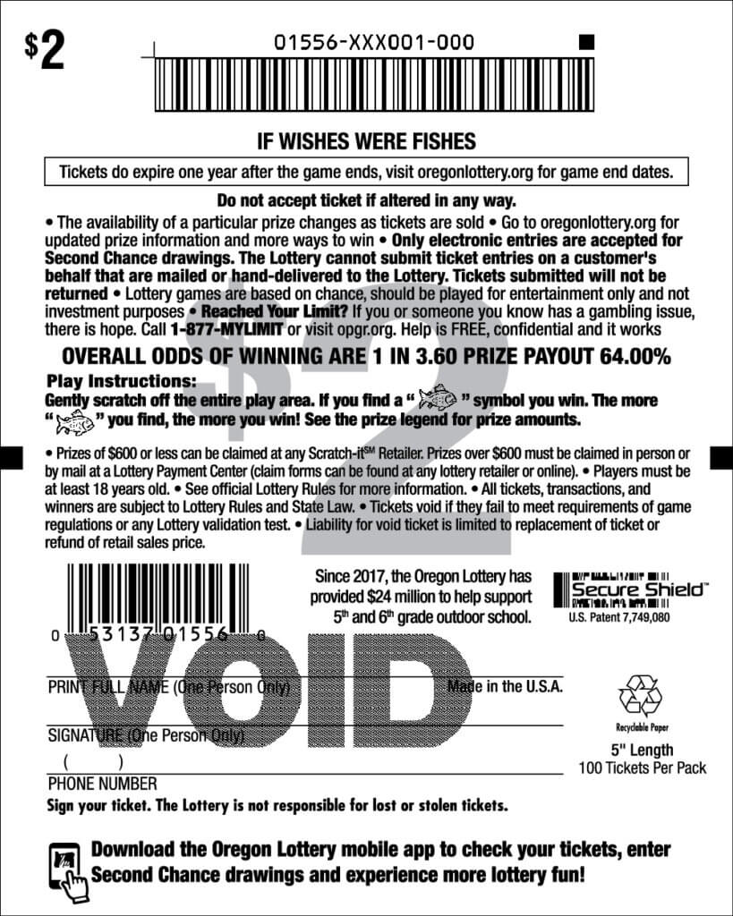 If Wishes Were Fishes - Lottery Scratch Tickets | Oregon Lottery