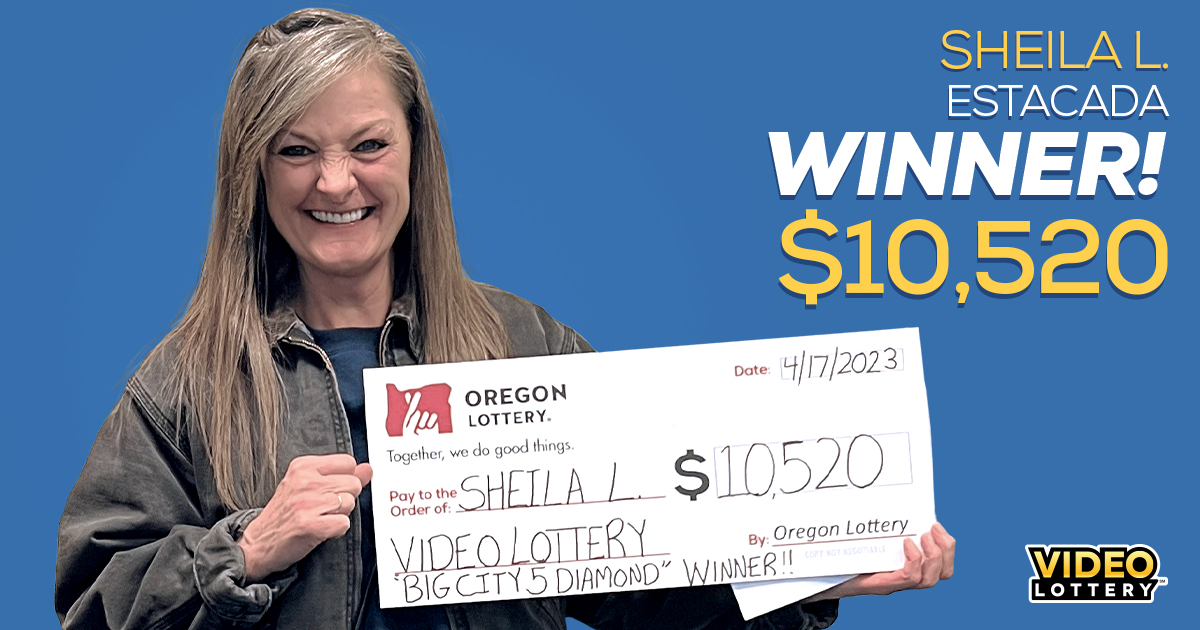 Sheila L. — Video Lottery winner | Oregon Lottery