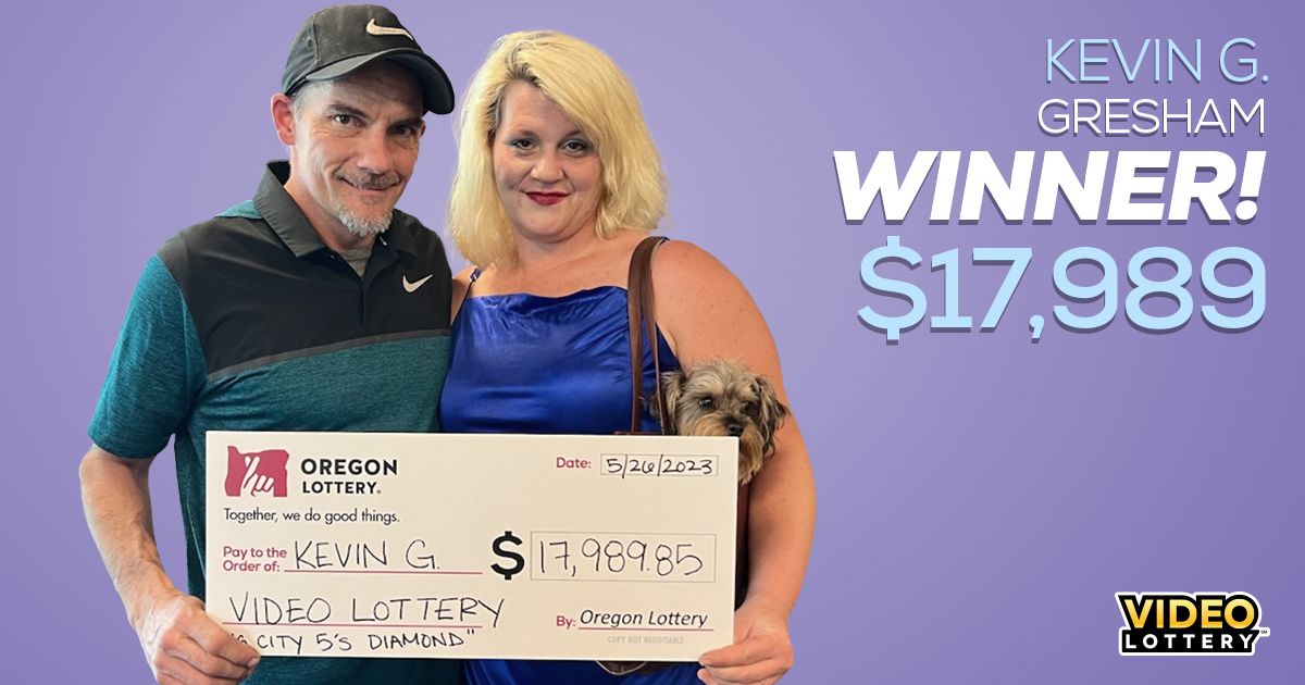 Kevin G - Video Lottery | Oregon Lottery