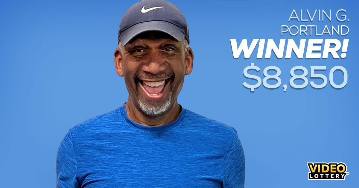 Alvin G. — Video Lottery winner | Oregon Lottery
