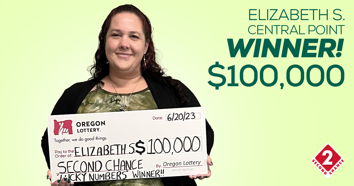 Elizabeth S. — Second Chance Winner | Oregon Lottery