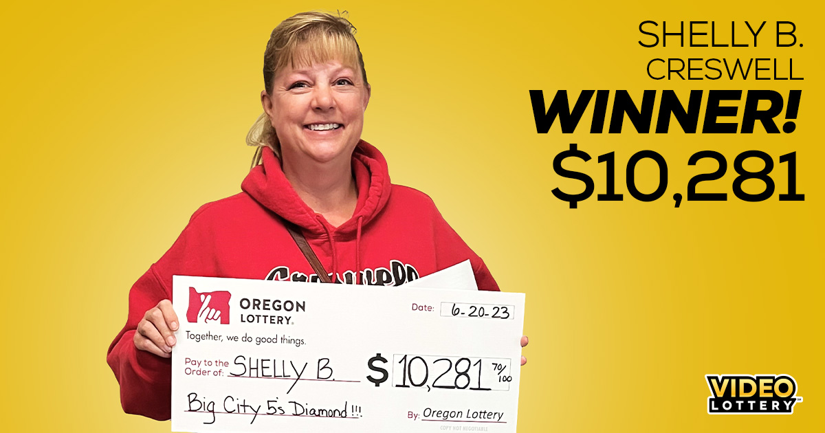Shelly B. — Video Lottery winner | Oregon Lottery