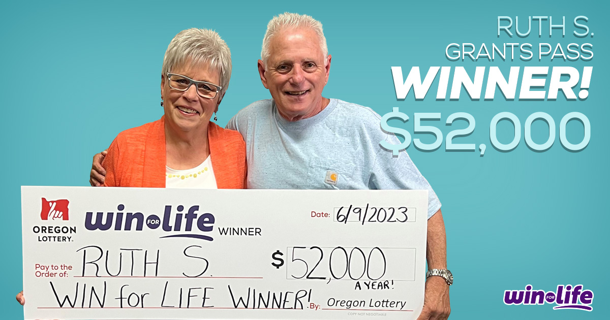 Ruth S. - Win for Life | Oregon Lottery