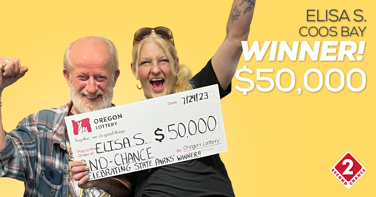 Elisa S. — Second Chance Winner | Oregon Lottery