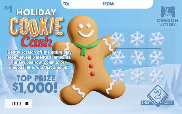 Holiday Cookie Cash - Lottery Scratch Tickets | Oregon Lottery