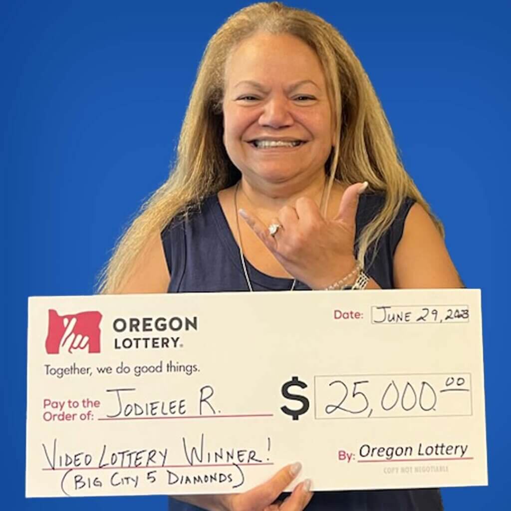 Jodielee R. — Video Lottery winner | Oregon Lottery