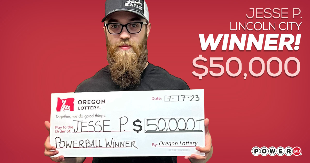 Jesse P. - Powerball | Oregon Lottery