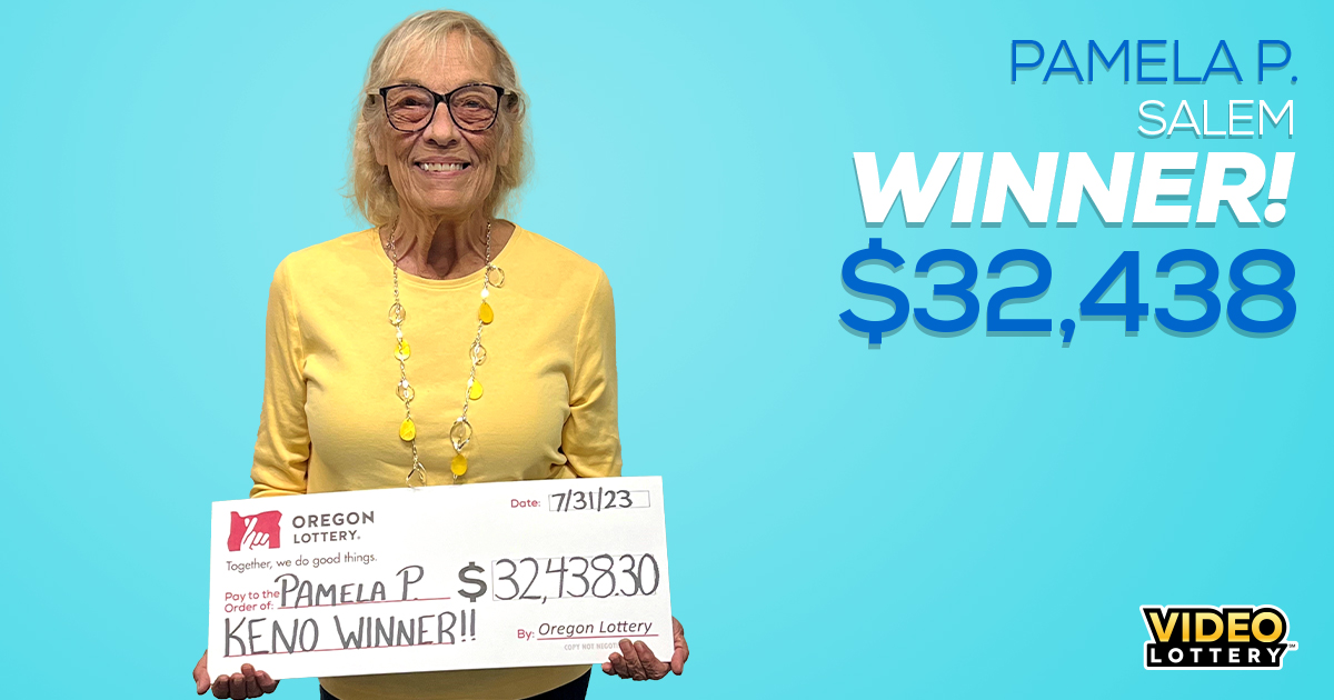 Pamela P. - Keno Winner | Oregon Lottery