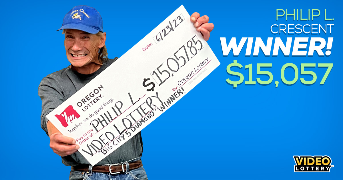 Philip L. — Video Lottery winner | Oregon Lottery