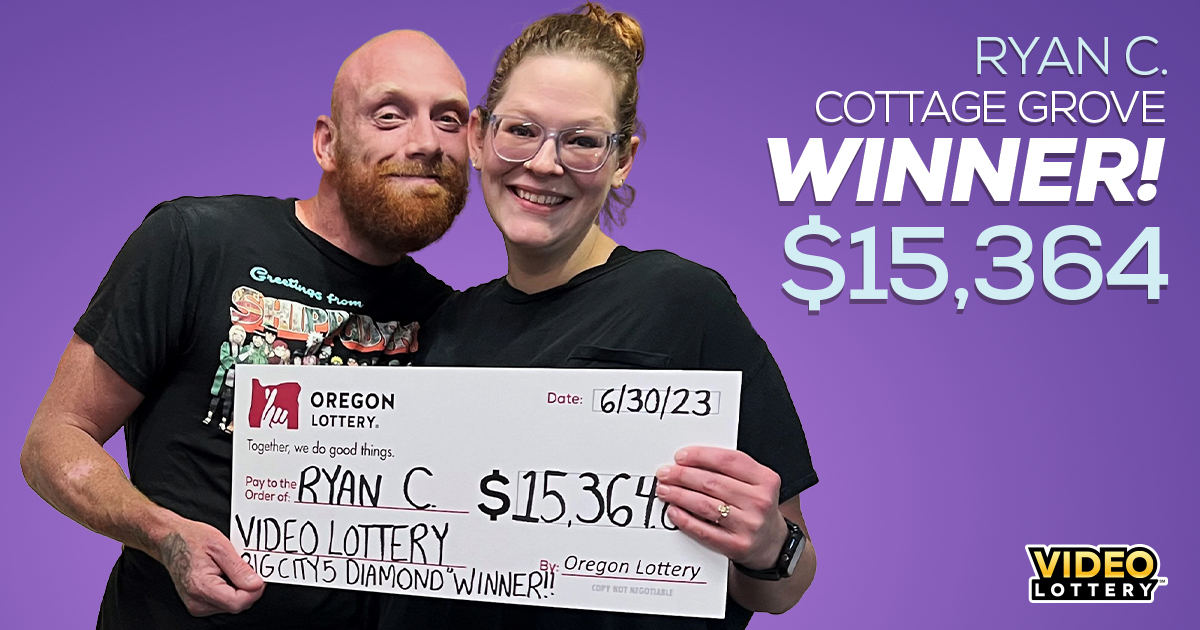 Ryan C. — Video Lottery winner | Oregon Lottery