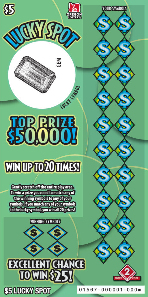 Lucky Spot - Lottery Scratch Tickets | Oregon Lottery