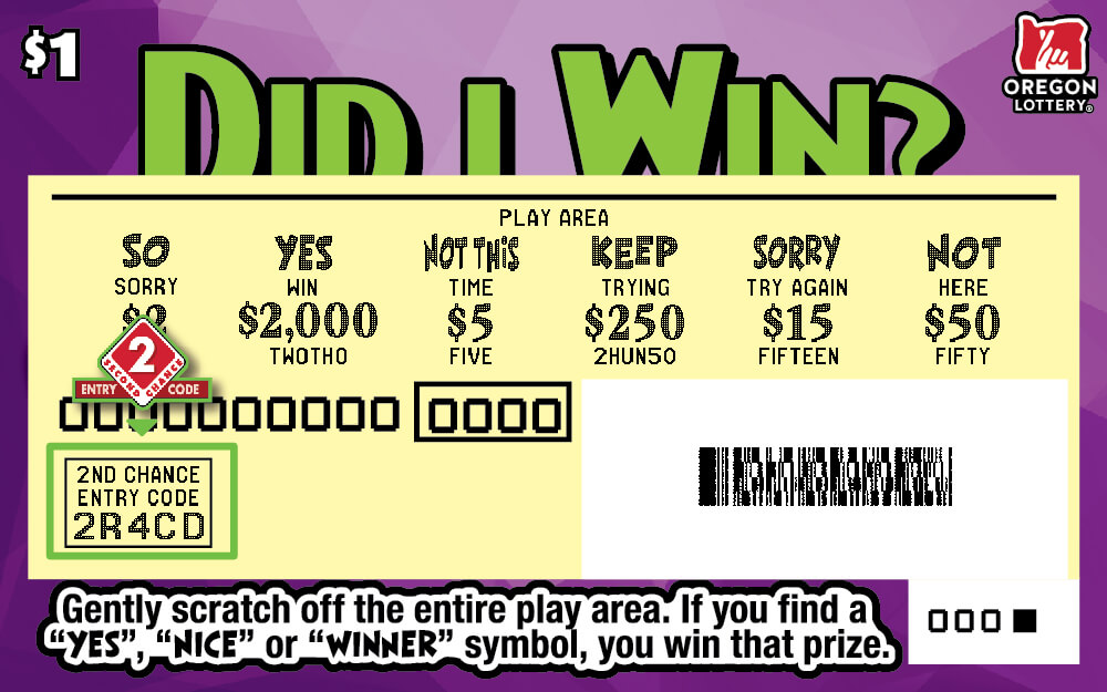 Did I Win? – Lottery Scratch Tickets | Oregon Lottery