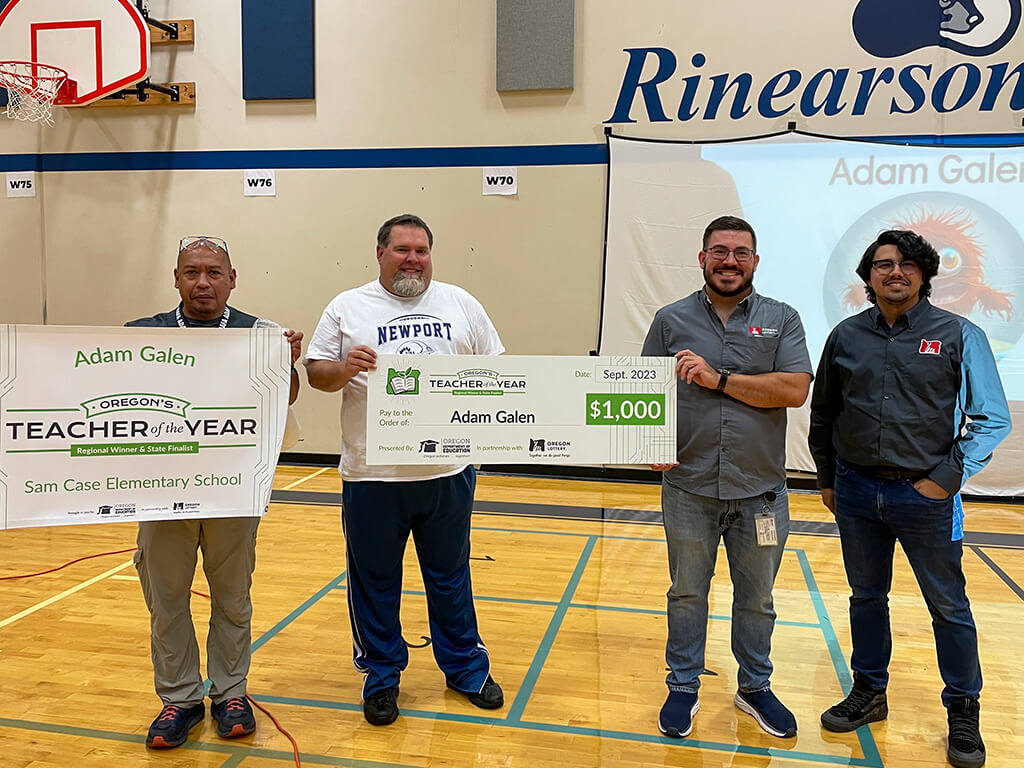 Teacher of the Year | Oregon Lottery
