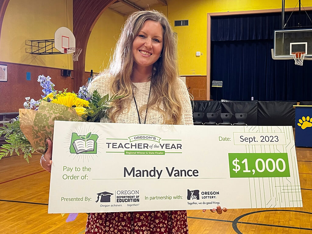 Meet Oregon's 2024 Teacher of the Year | Oregon Lottery