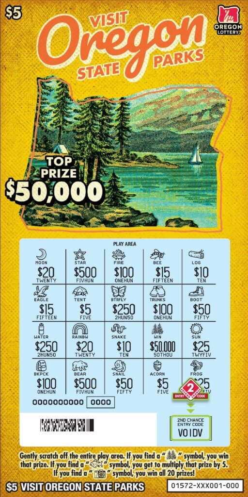 Visit Oregon State Parks – Lottery Scratch Tickets | Oregon Lottery