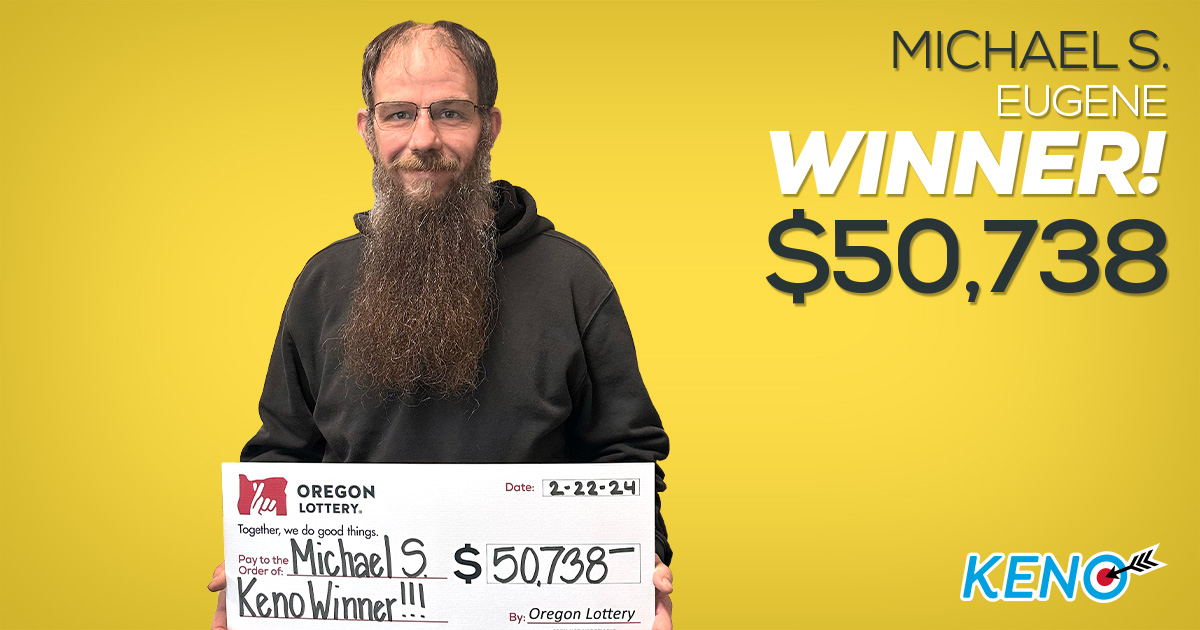 Michael S. - Keno Winner | Oregon Lottery