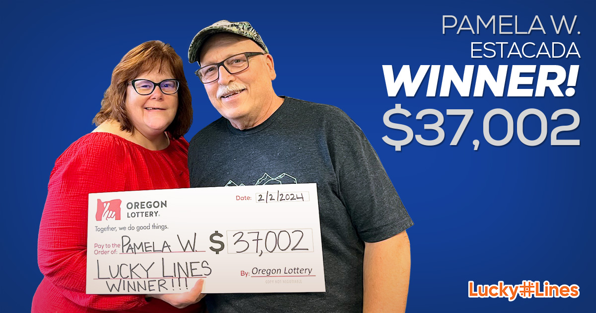 Pamela W. - Lucky Lines| Oregon Lottery