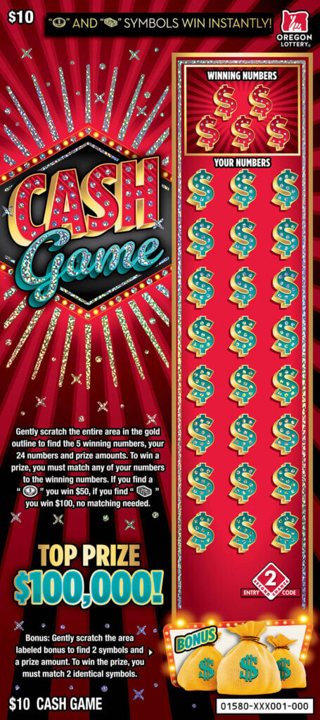 Cash Game - Lottery Scratch Tickets | Oregon Lottery
