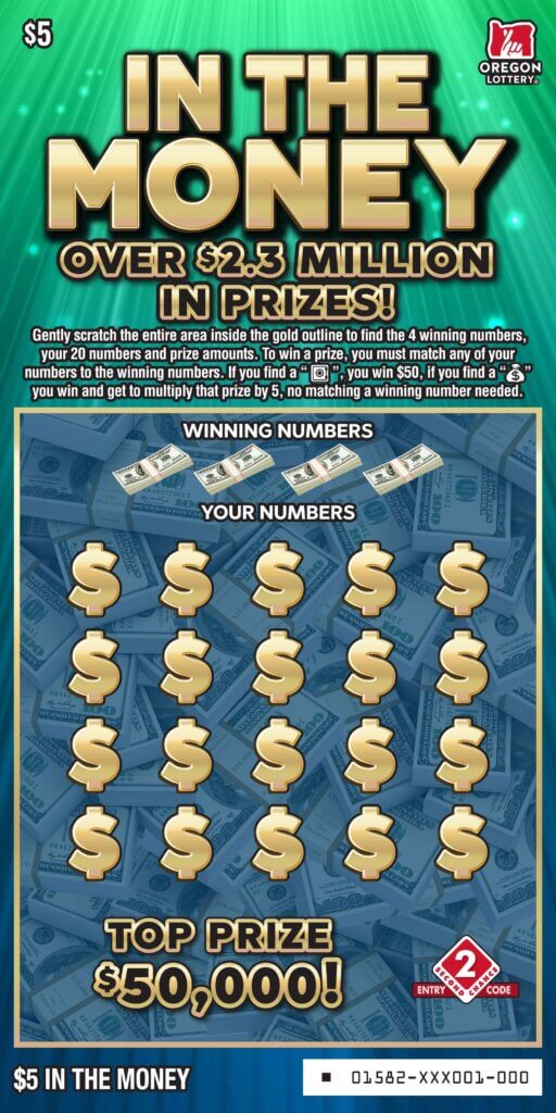 In the Money - Lottery Scratch Tickets | Oregon Lottery