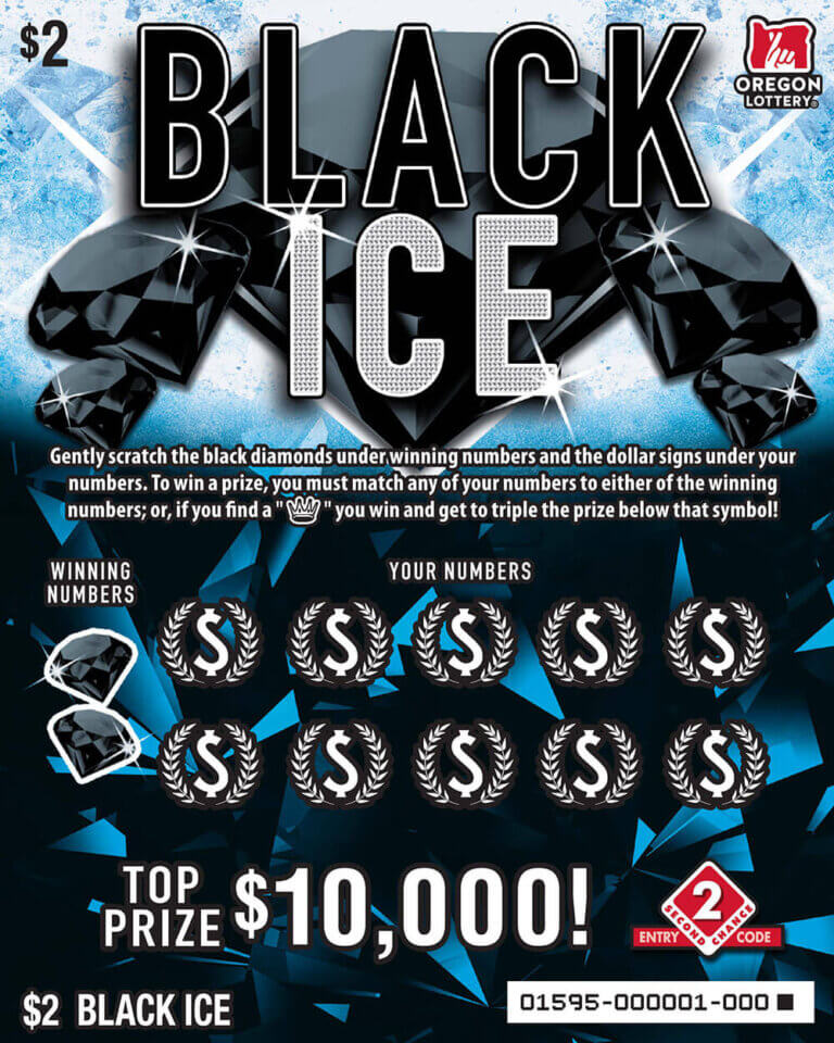 Black Ice - Lottery Scratch Tickets | Oregon Lottery