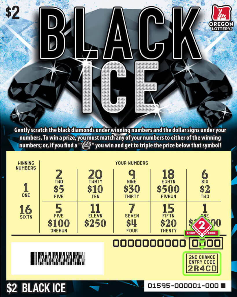 Black Ice - Lottery Scratch Tickets | Oregon Lottery