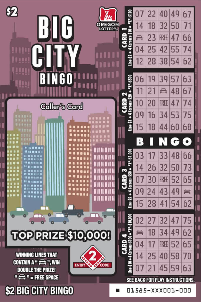 Big City Bingo - Lottery Scratch Tickets | Oregon Lottery