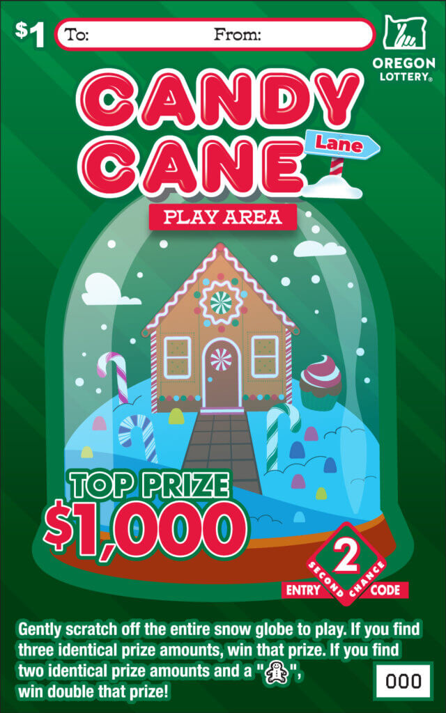 Candy Cane Lane - Lottery Scratch-its | Oregon Lottery