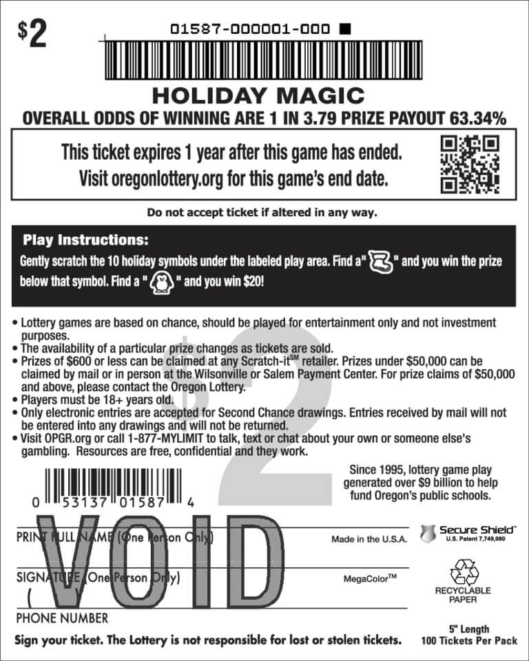 Holiday Magic – Lottery Scratch-its | Oregon Lottery