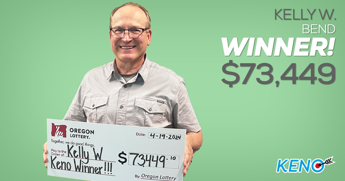 Kelly W. - Keno Winner | Oregon Lottery