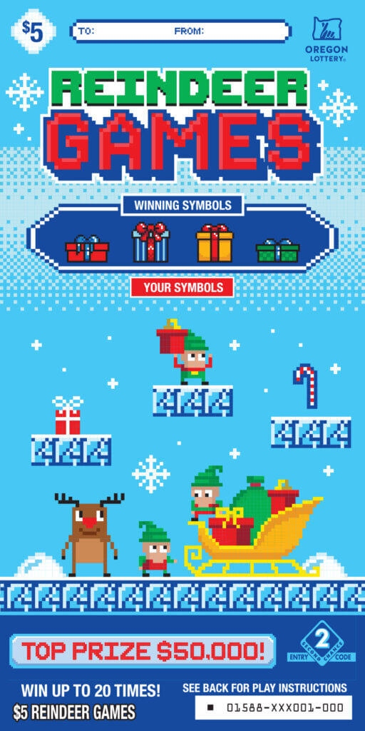 Reindeer Games - Scratch-Its | Oregon Lottery
