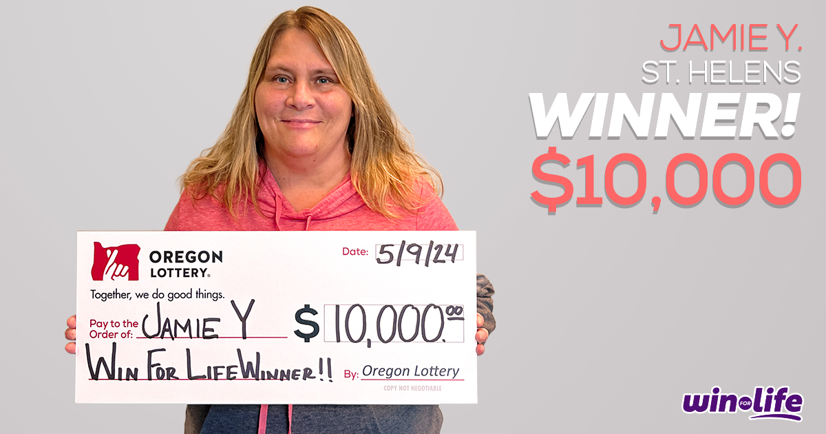Jamie Y. - Win for Life | Oregon Lottery